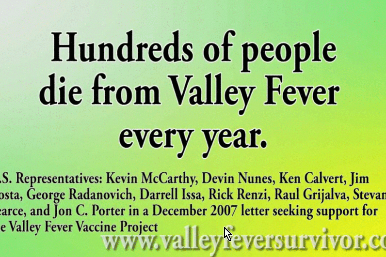 VFS Video Library | Valley Fever Survivor